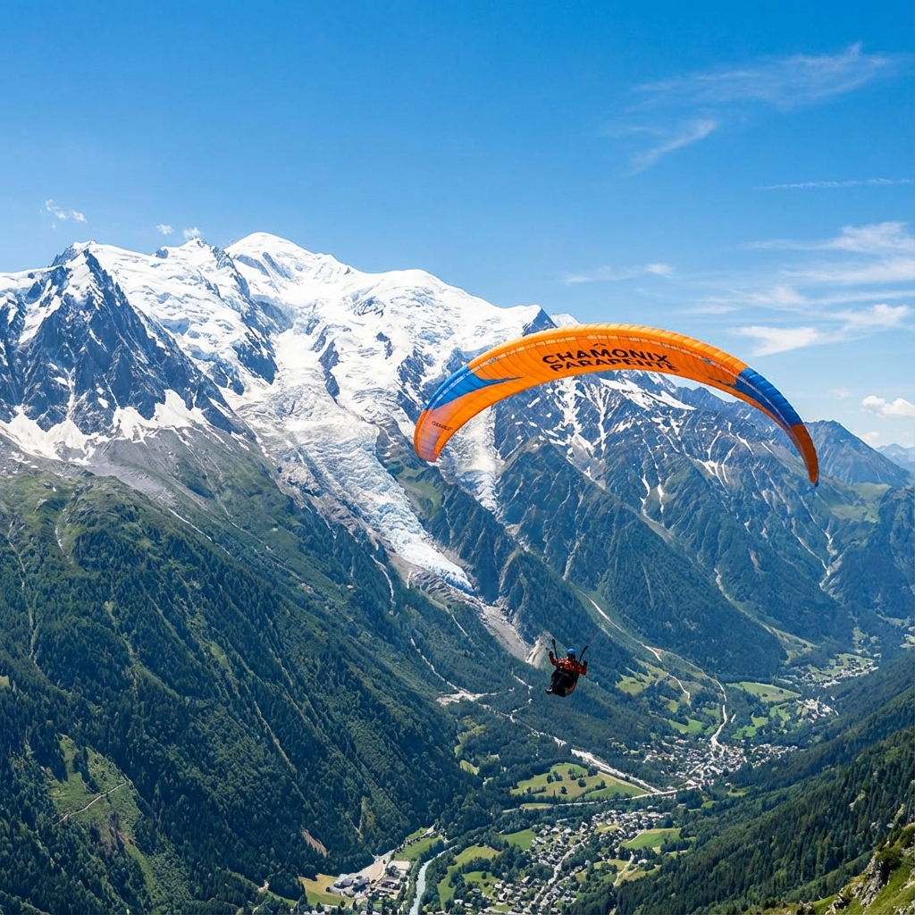 Parapente Chamonix 2026 : Baptême Mont-Blanc, Prix & Spots | Summits ...